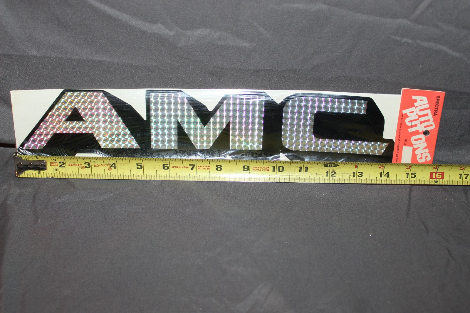 Chroma Graphics Vintage Spectra 70s 80s Auto Decal Windshield AMC | eBay