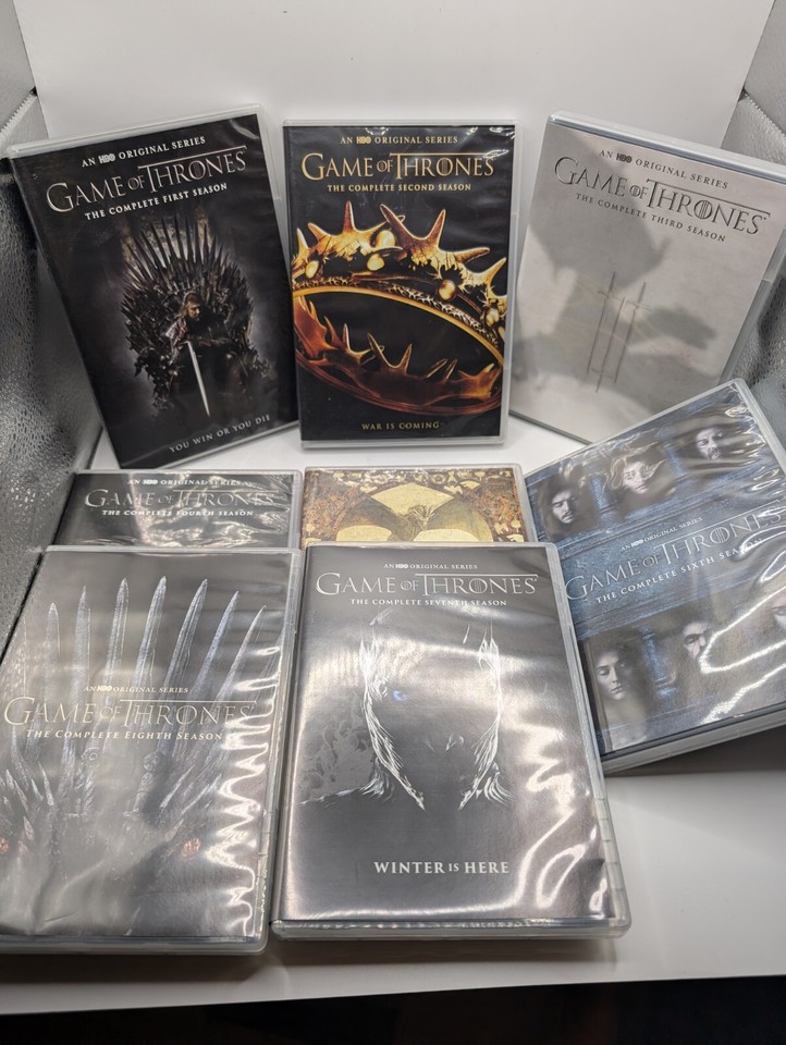 HBO Game of Thrones The Complete Series DVD Set Seasons 1-8 ...