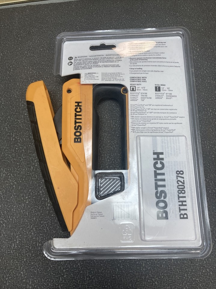 Bostitch Manual HEAVY DUTY BTHT80278 Hand Held Stapler USED | eBay