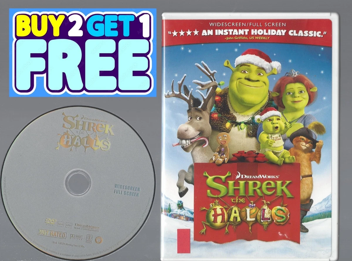 Shrek The Halls Dvd Menu