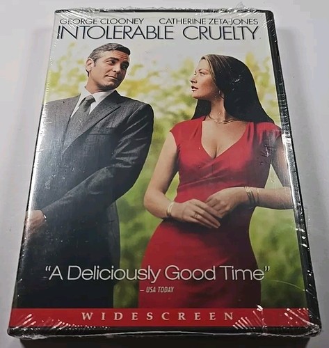 Intolerable Cruelty (DVD, 2003) George Clooney Catherine Zeta-Jones NEW ...