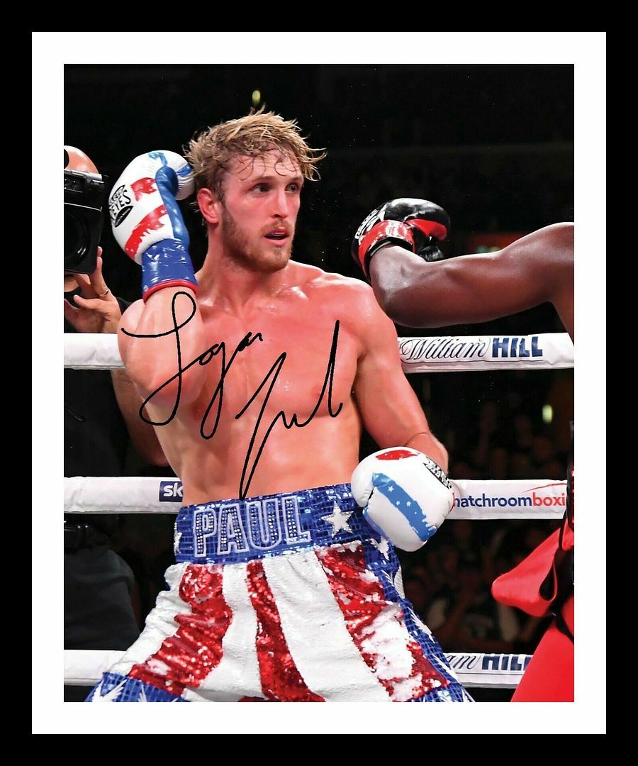 Logan Paul Autograph Signed & Framed Photo | eBay
