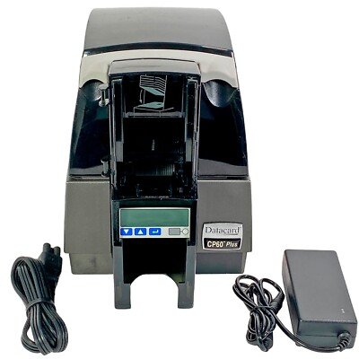 Datacard CP60 Plus Thermal Full Color One-Sided ID Card Badge Printer ...