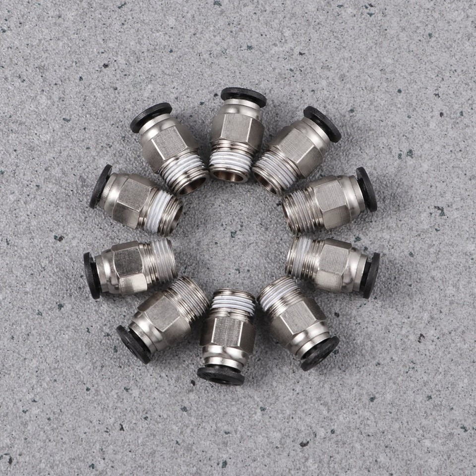 Bowden Fitting Tube Connector Pneumatic Straight Quick Ptfe Push | eBay ...