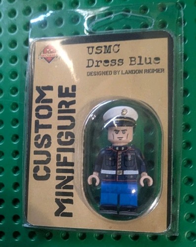 Brickmania Minifigure - US Marine Corps Dress Uniform V1 | eBay