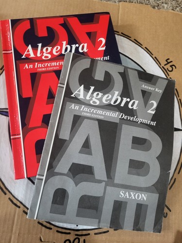 Saxon Math Algebra 2 Textbook 3rd Ed With Solutions Manual | eBay