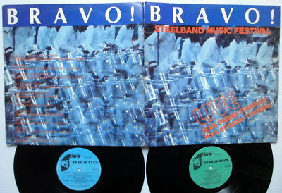 STEELBAND Music Festival BRAVO! Live Trinidad 2xLP Jean Pierre Complex ...
