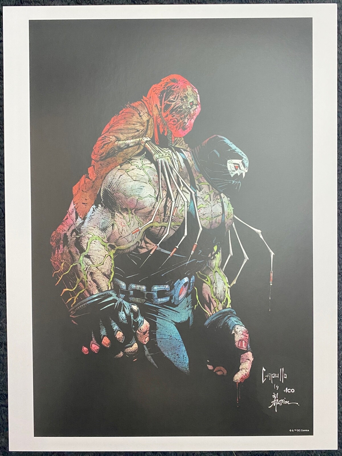 Bane by Greg Capullo DC Comics Poster | eBay