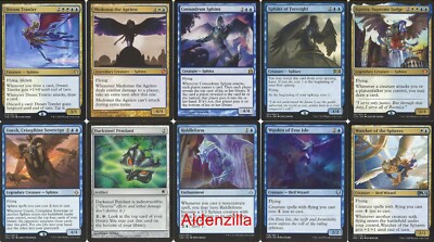 MTG Sphinx Deck - Conundrum Medomai Isperia Foresight Unesh Magic ...