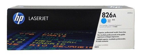 HP 826A Cyan CF311A Toner Cartridge GENUINE NEW SEALED | eBay