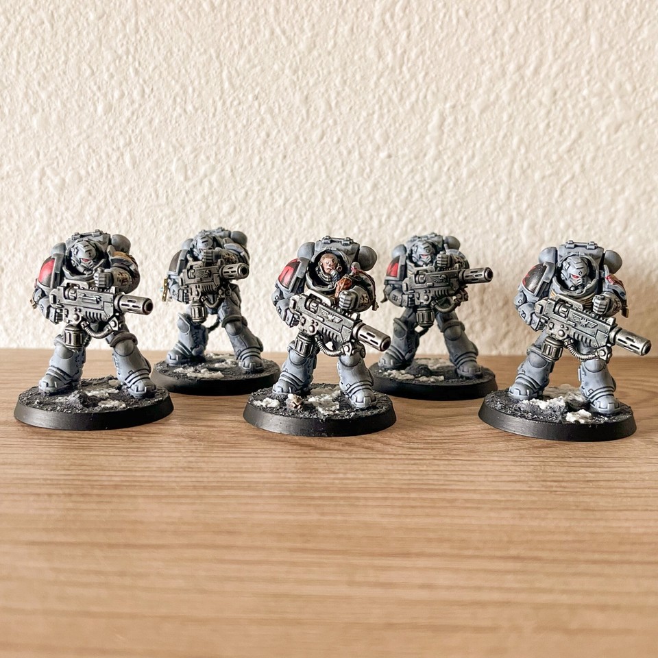 Warhammer 40k Primaris Marines - Painted Space Wolves Army - (242) | eBay