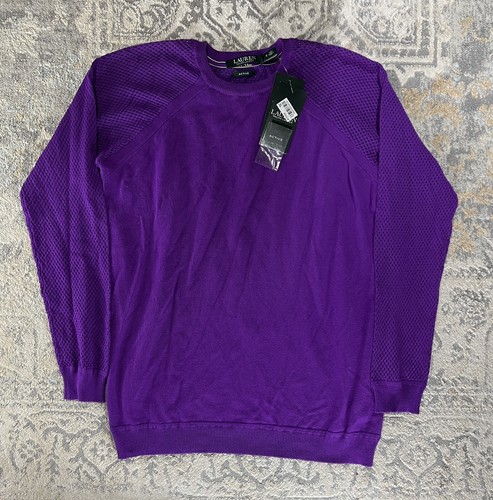 Lauren Ralph Lauren Active Sweater Women's Size S Purple Pullover ...