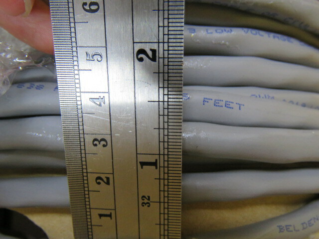 BELDEN 9873-250-60 Qty of 68 per Lot CABLE 20AWG 3 PAIR SHIELDED | eBay