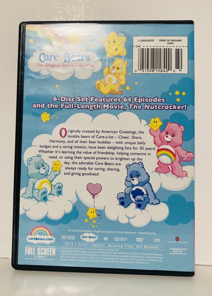 Care Bears: The Original Series Collection (DVD, 2012, 6-Disc Set) | eBay