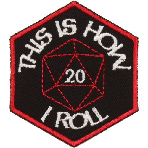 This Is How I Roll Patch - Made in USA - D20 Patch - DnD Patch - D&D ...