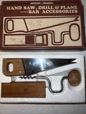 Carpenter Fun Tools Bar Accessories Saw Drill Plane3pc Wood Stainless ...