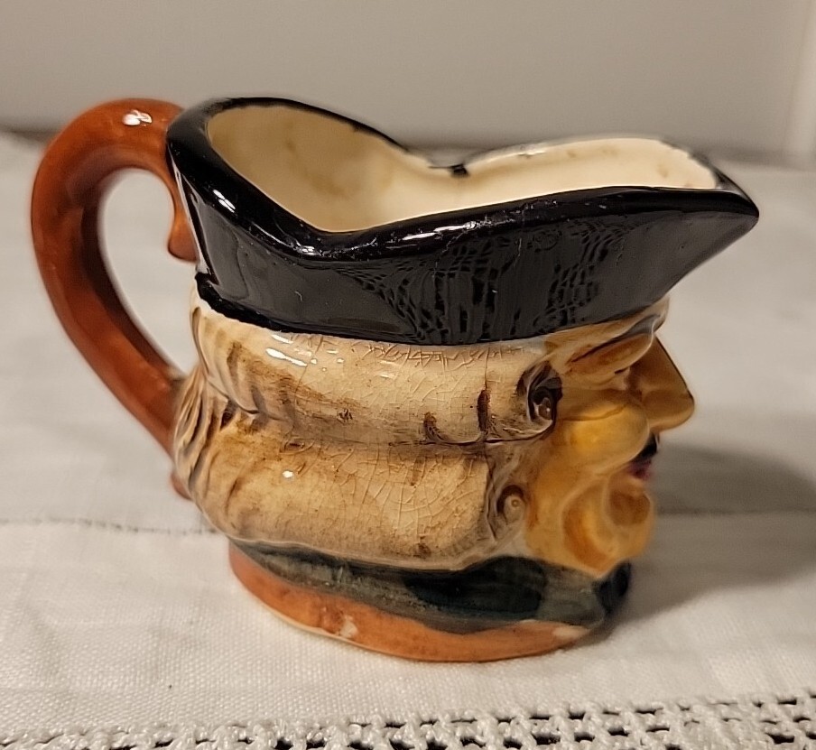 Vintage Toby Mug Creamer Made In Japan, Colonial Man with Mustache | eBay