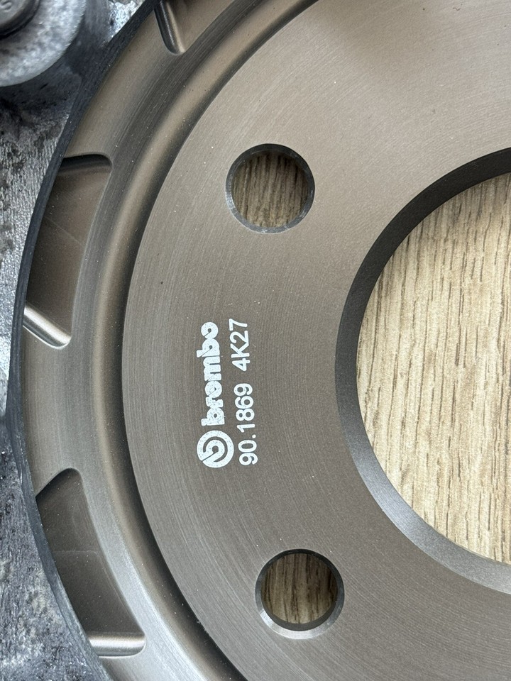 Front Pair NISSAN R35 GTR SPEC V Carbon Ceramic CCM R Carbon Brake ...