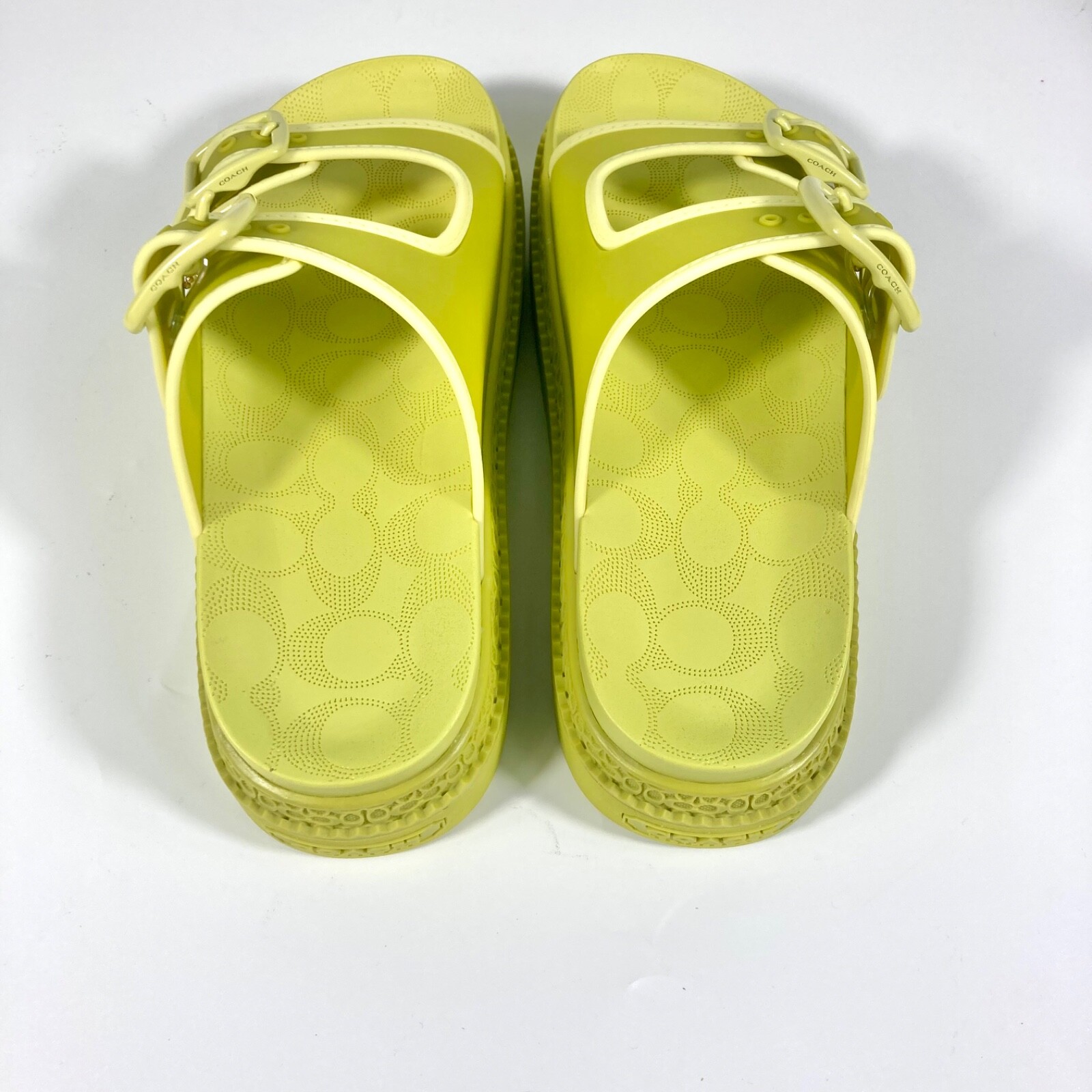 Coach Lucy Rubber Flatform Sandals Hot Sale | www.valleyglass.com