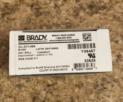 Label Making - Brady Id Pro