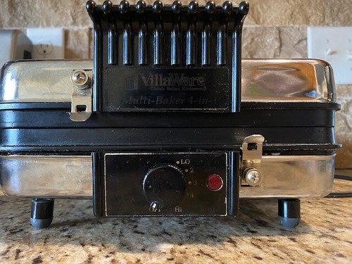 Villaware Model 8550 Waffler Multi-Baker 4-in-1 with 2 New extra set of ...