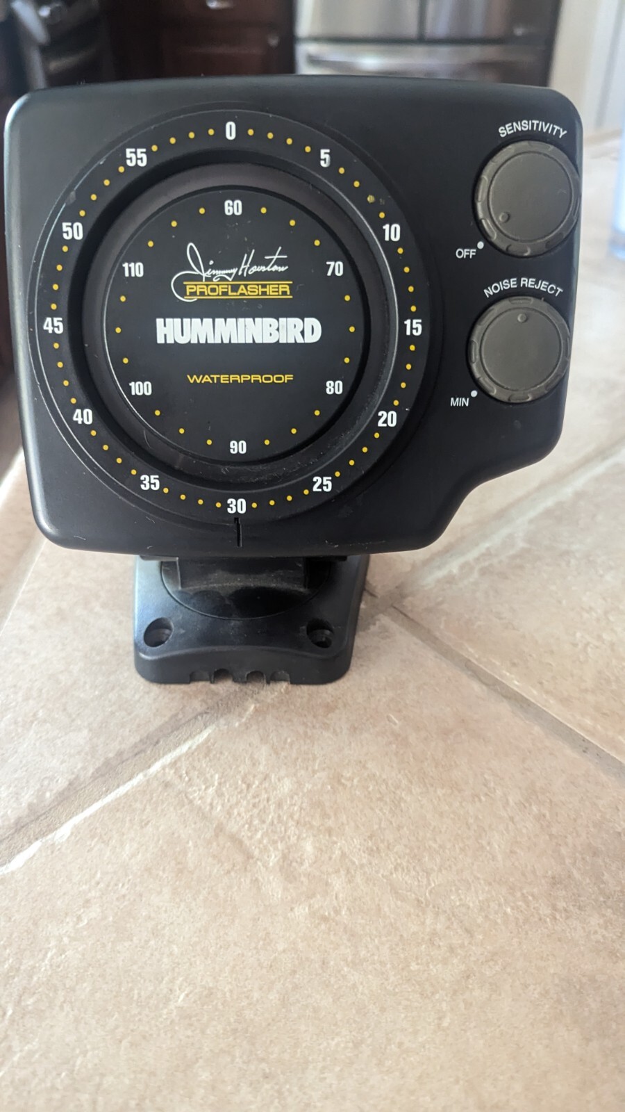Jimmy Houston Proflasher Portable Humminbird Flasher Depth / Head Unit ...