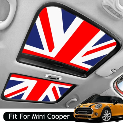 2X For MINI Cooper S Clubman R55 F56 F54 Sunroof Sun Shade Foldable ...