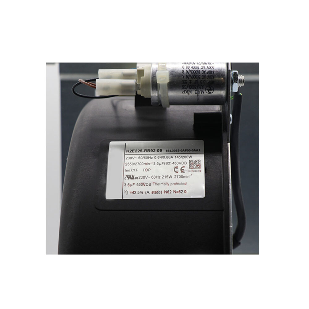 K2E225RB9209 Cooling Fan 225mm K2E225-RB92-09 230V 0.64/0.88A 145/200W ...