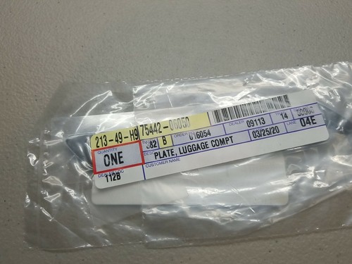 NEW GENUINE OEM TOYOTA 2007-2011 CAMRY REAR TRUNK EMBLEM NAMEPLATE ...