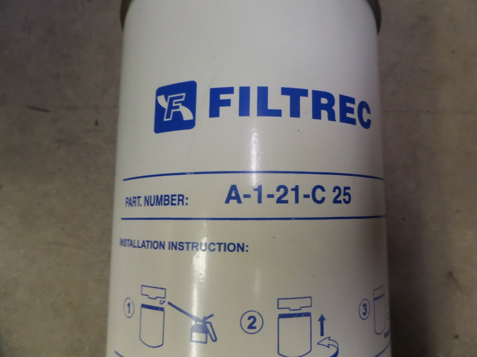 Filtrec Hydraulic Filter A-1-21-C 25 A121C25 New | eBay.de