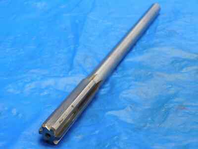 RRT 0.5368 OD HSS CARBIDE TIPPED REAMER 6 FL .5368 17/32 .5313 +.0055 ...