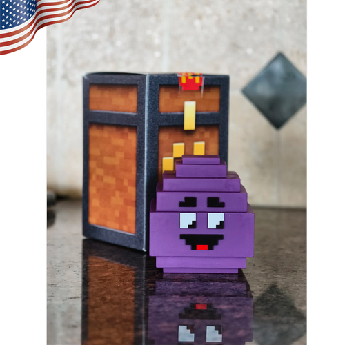 Minecraft McDonald’s Adult Happy Meal Toy Grimace Egg Desk Decor Collection | eBay