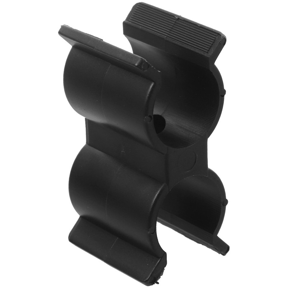 Set of 2 Double Tube Clamp Hardware Accessories Hose Pipe Connectors | eBay