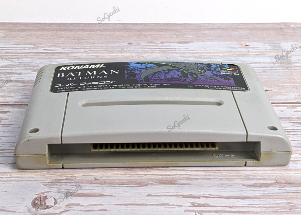 Batman Returns Super Famicom SFC Cart Only | eBay