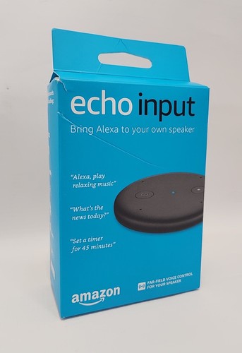 Amazon Echo Input Voice Control Speakers Bring Alexa To Your Speaker Gently Used | eBay