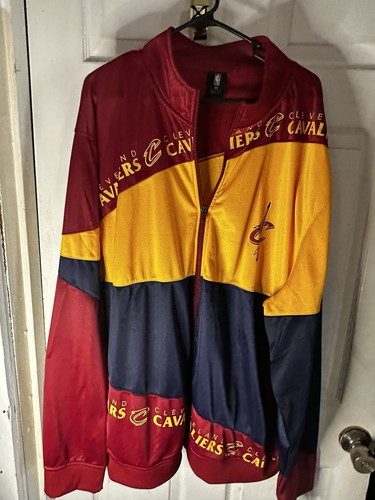 NBA Cleveland Cavaliers Jacket Mens 4XL Full Zip Fleece Lined Color ...