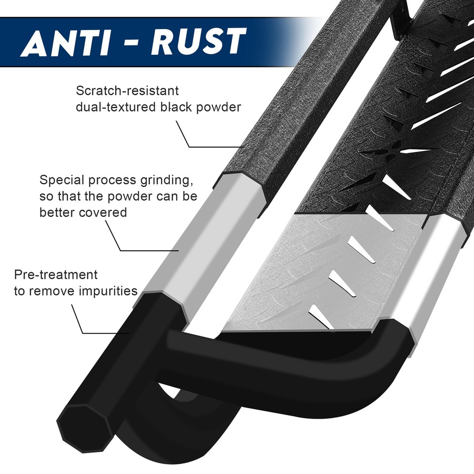 Running Boards For 2025-2026 Toyota 4Runner BAK Drop Side Step Nerf ...