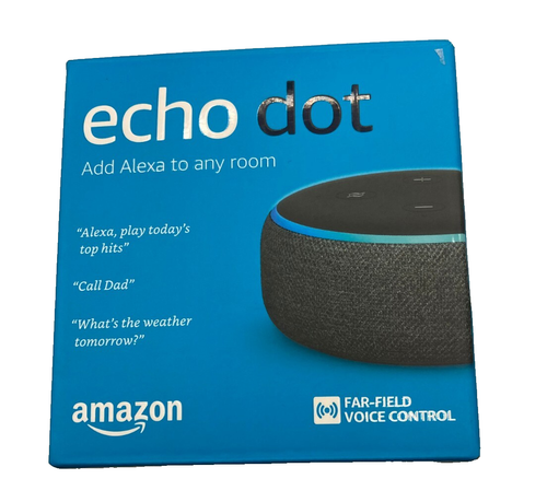 Amazon C78MP8 Echo Dot 3rd Generation Smart Speaker w/ AC Adapter ...