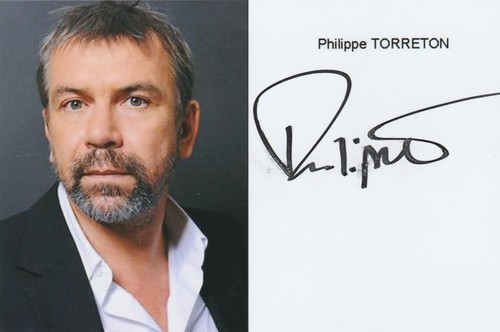 PHILIPPE TORRETON : Signed Actor World - Autograph Original Authentic ...
