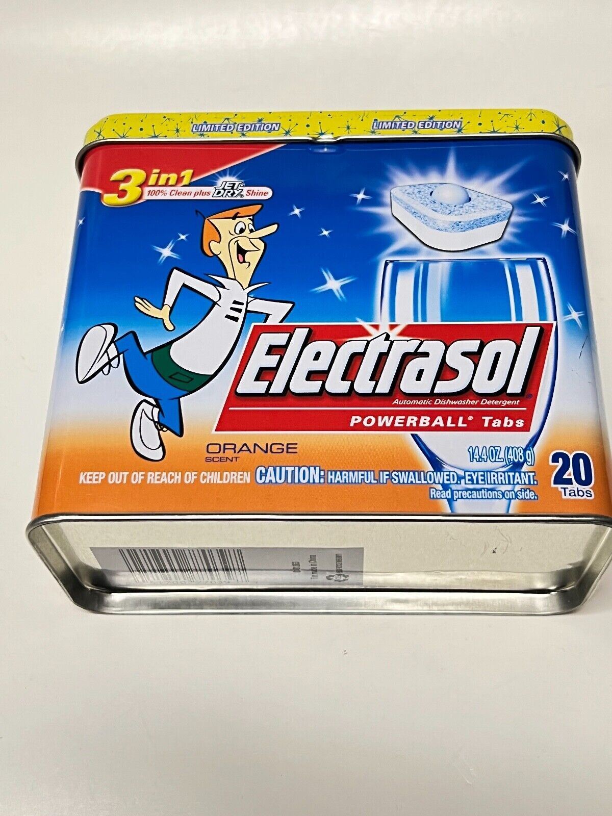 Electrasol Dishwasher Gel Packs Limited Edition Jetsons George Jetson ...