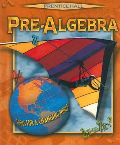 PRE-ALGEBRA 4E STUDENT ED 2001C - Hardcover By PRENTICE HALL - VERY ...