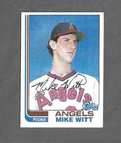 Mike Witt RC California Angels 1982 Topps #744 | eBay