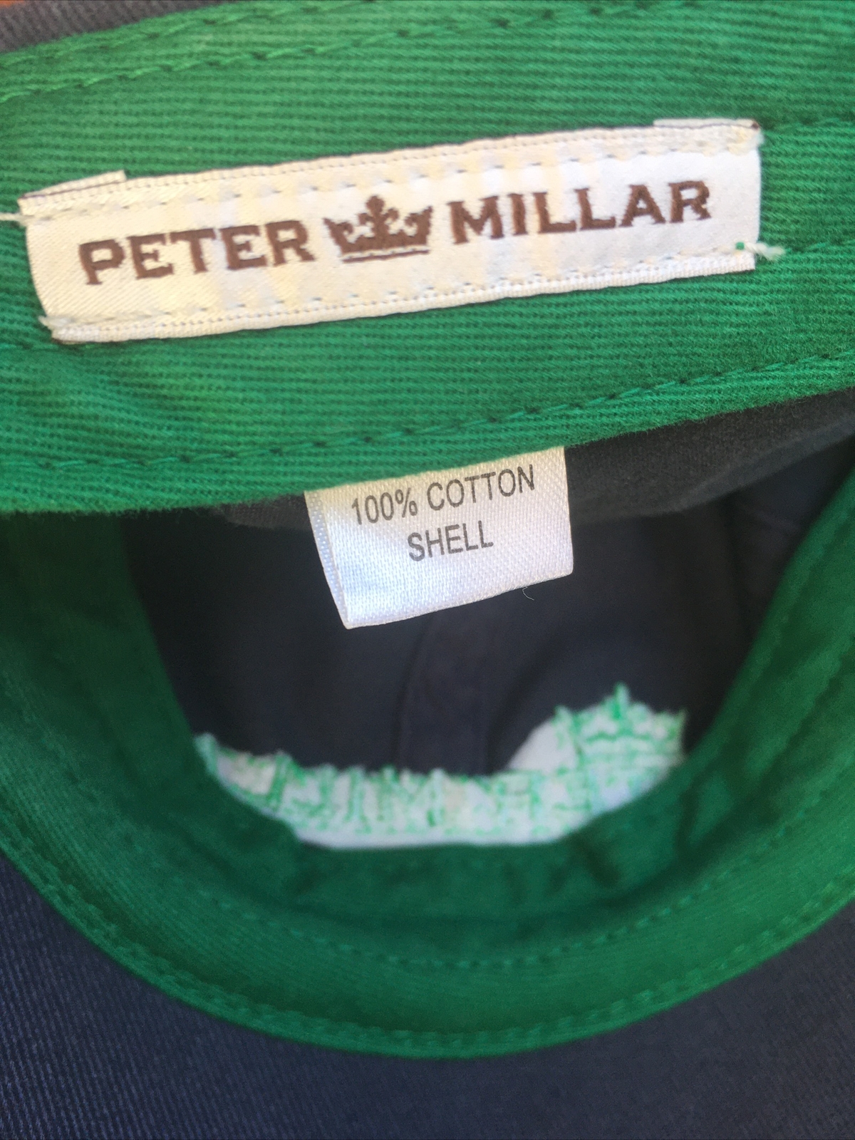 Peter Millar Classic Crown Logo Adjustable Blue Cap H… - Gem