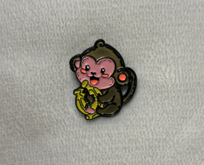 Cute Baby Monkey with Banana Enamel / Lapel Pin | eBay