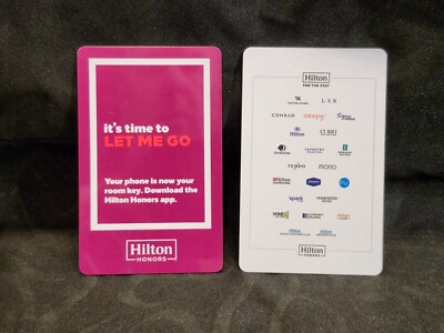 Hilton Honors Hotel Room Key Cards x2 | eBay