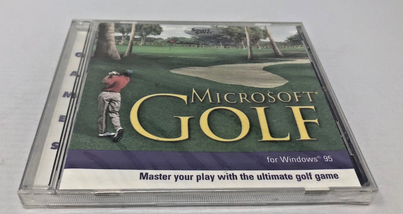 Microsoft Golf for Windows 95 SmartSaver Series (PC, 2000) for sale ...