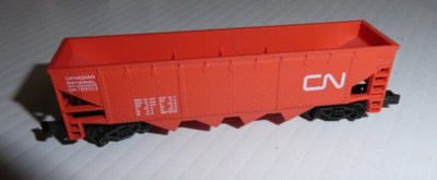 Vintage N Scale Orange CN Canadian National 789012 Hopper Car | eBay