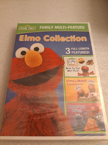 Sesame Street: - Elmo Collection - Triple Feature - New DVD. B1 ...