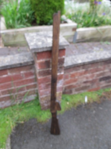 WW2 Repro Home Guard Prop Solid Wood WW1 Childrens Drill 40 inches long ...