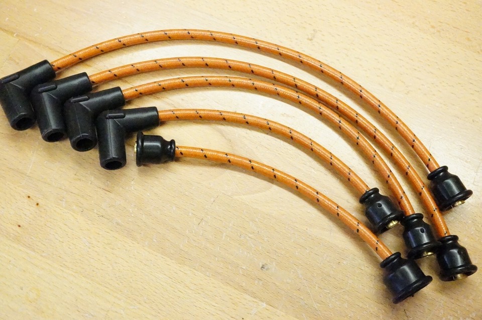 Willys-Overland VJ-3 Jeepster Cloth Copper Core Spark Plug Wires Go ...